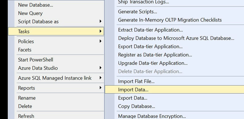 Excel To Sql Server Exporting Data With Sql Importexport